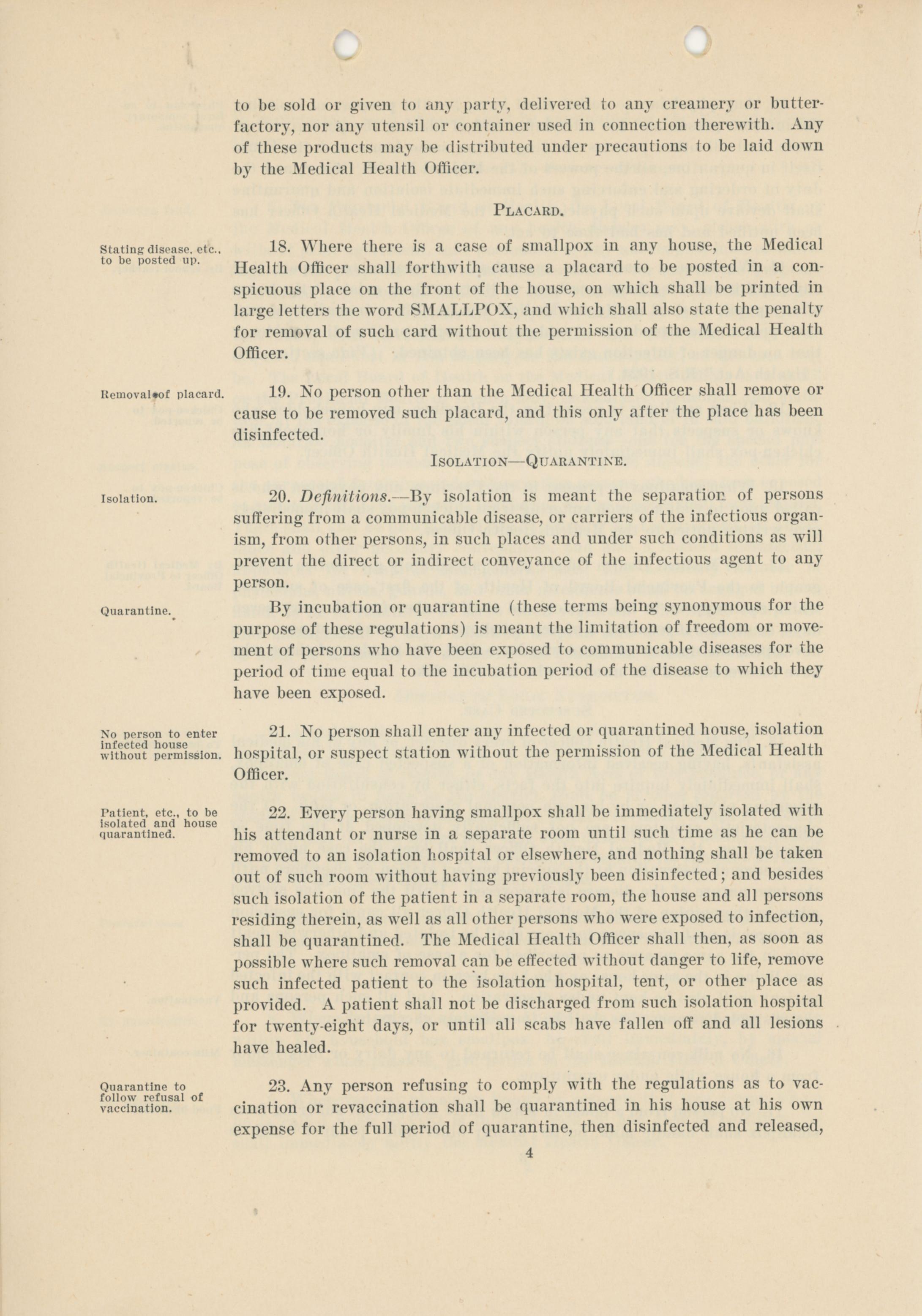 Smallpox | Pitt Meadows Museum