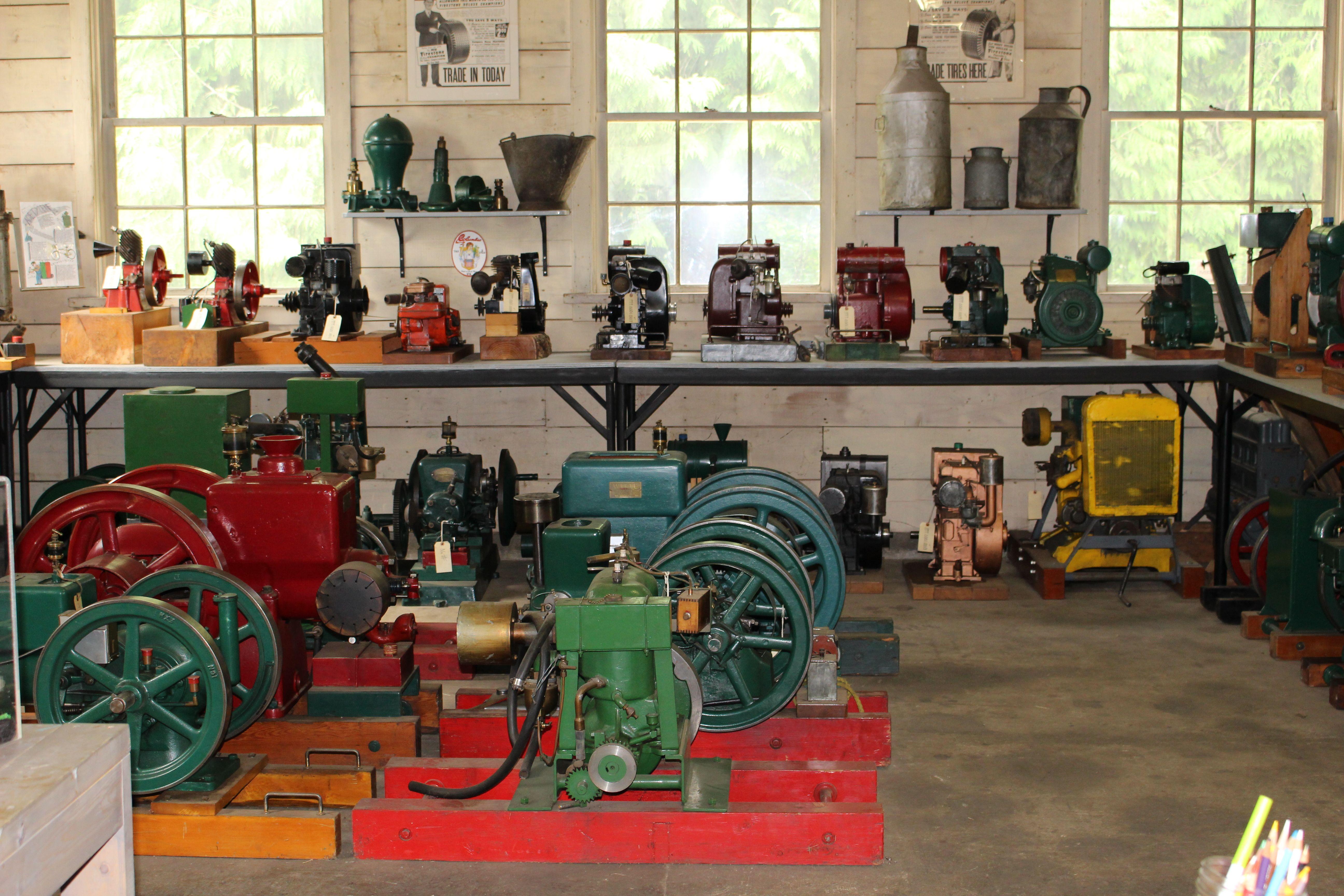 Engines at the Hoffmann Site | Pitt Meadows Museum
